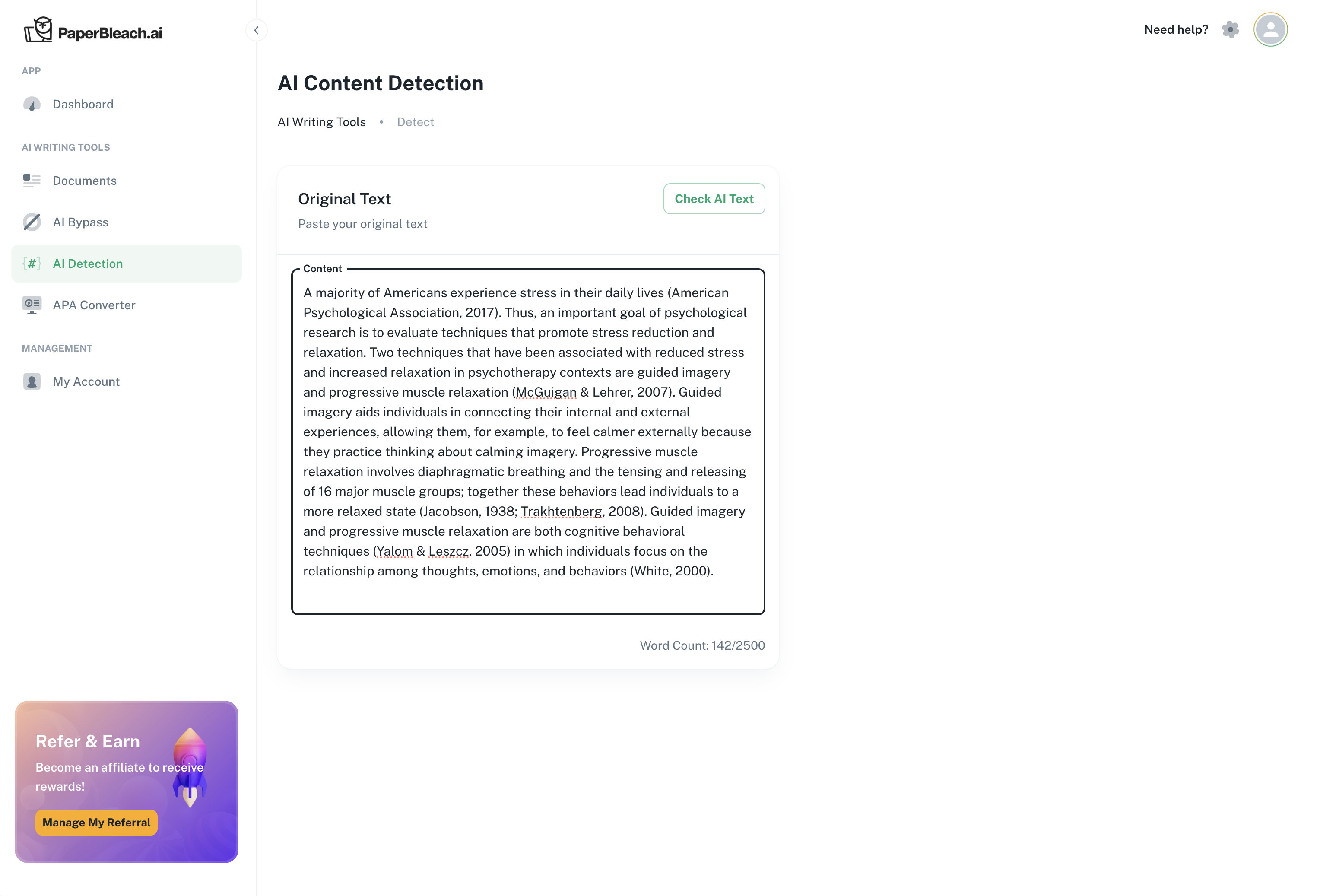 PaperBleach.ai - AI Writing Assistant - Paperbleach